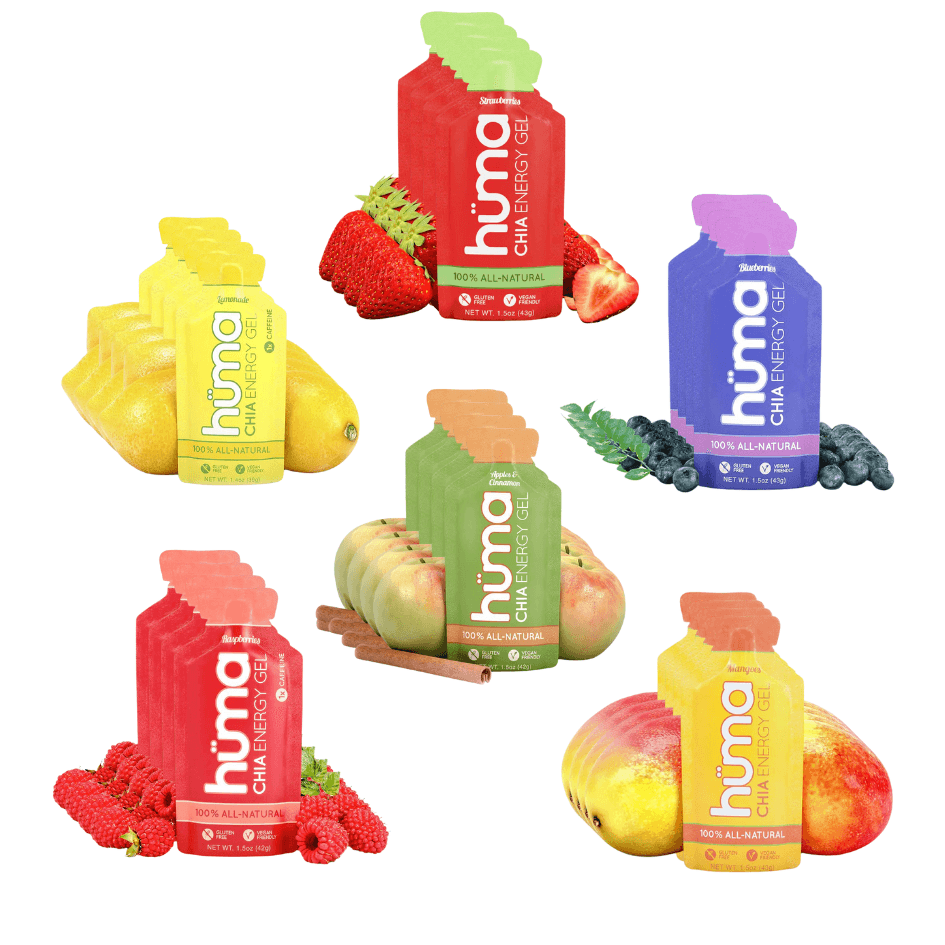 HUMA Energy Gels Value Pack All Fruits 24CTS – AFT Gear Garage